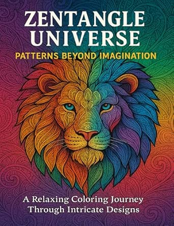 ZENTANGLE UNIVERSE: PATTERNS BEYOND IMAGINATION, A Relaxing Coloring ...