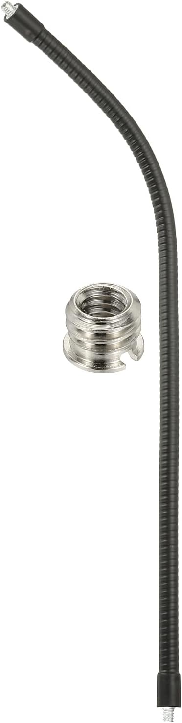 Amazon.com: PATIKIL 16" Gooseneck, 1/4"-20 Male to Male Thread Metal ...