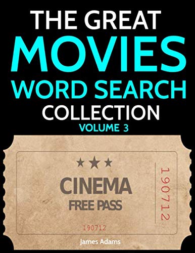 The Great Movies Word Search Collection Volume 3: 100 Film and Cinema ...