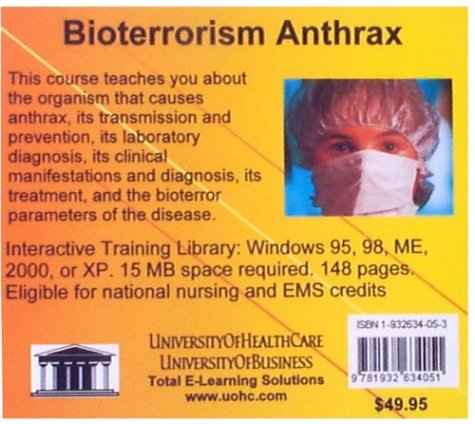 Bioterrorism Anthrax: 9781932634051: Medicine & Health Science Books ...