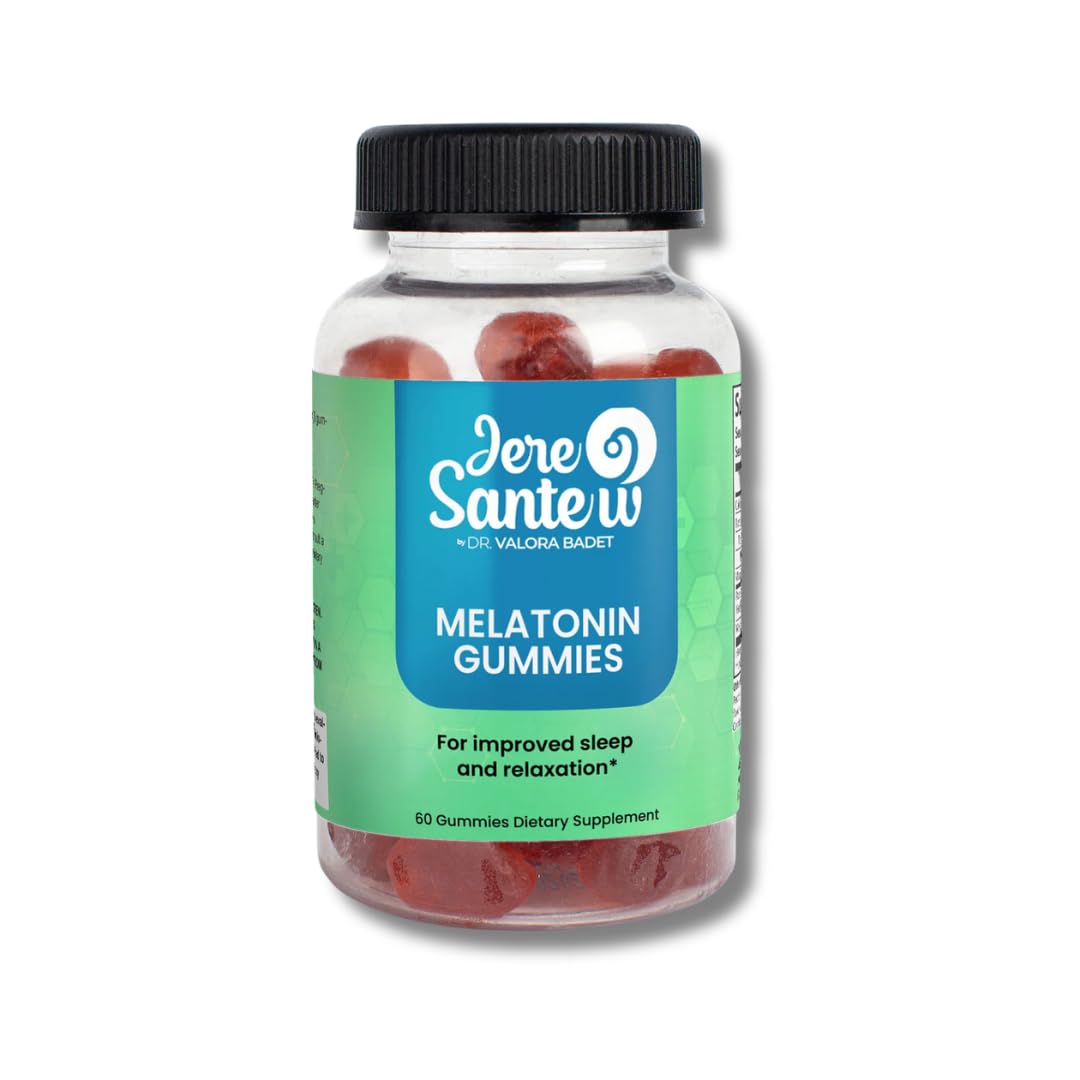 Amazon.com: Jeresantew Adult Melatonin Gummies - 60 Count - Natural ...