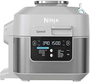 Amazon.com: Ninja Speedi Rapid Cooker & Air Fryer, 6-Quart Capacity, 12 ...