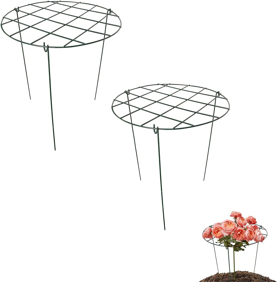 Amazon.com : Gardener's Supply Company Grow Through Plant Support ...