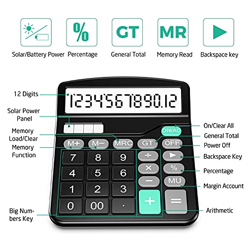 Snapklik.com : Calculator, Splaks Standard Functional Desktop ...