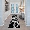 Amazon.com: Snake Runner Rug, Black Boa Flower and Arrow Design Rugs ...