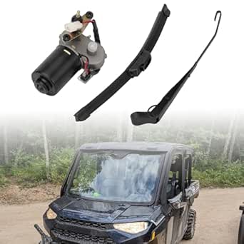 Electric Windshield Wiper Kit UTV Electric Operated 12V Windshield ...
