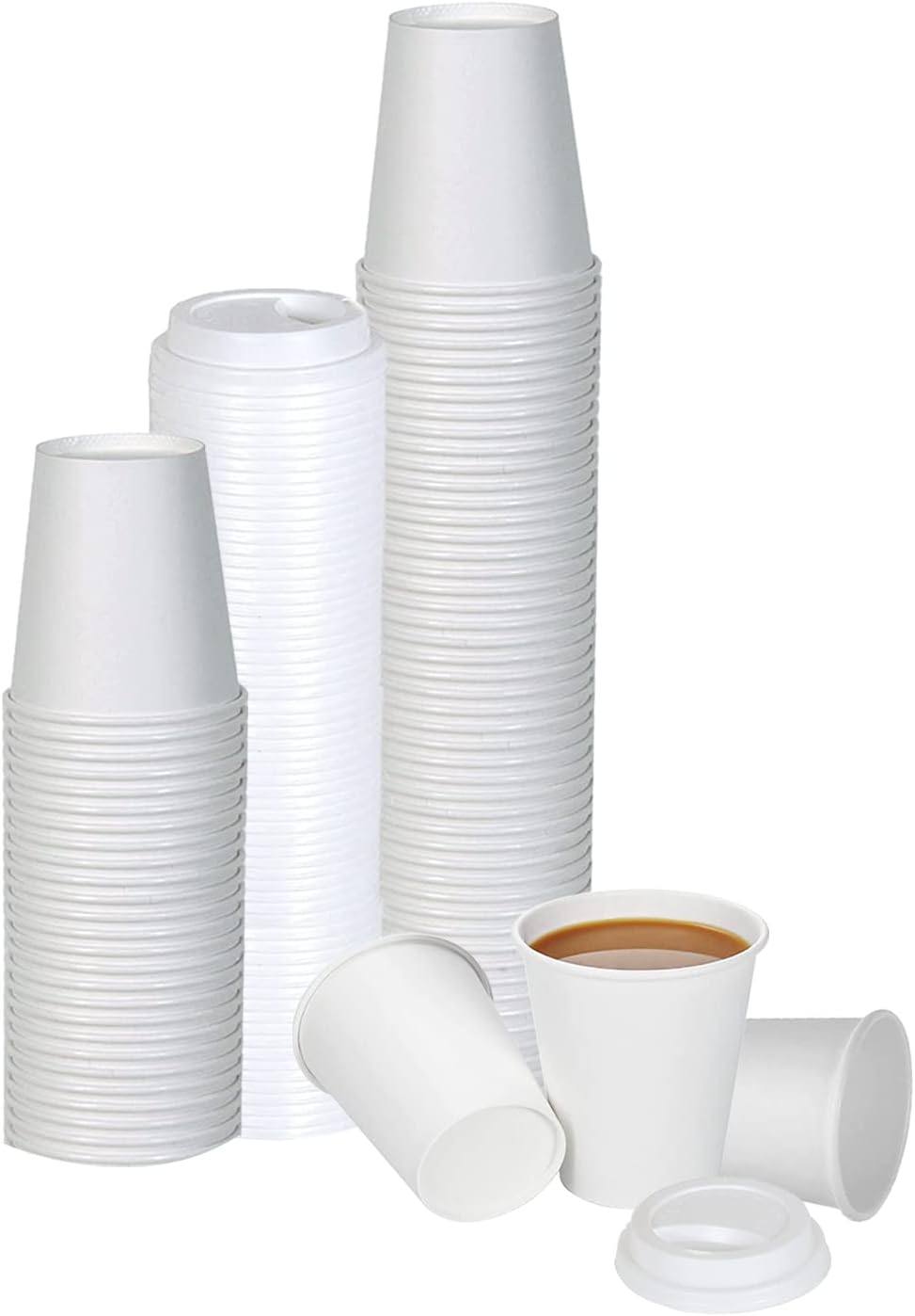 Amazon.com: NY Coffee Cup (50 paper cups with lids) : Health & Household