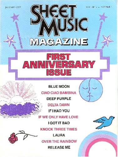 Sheet Music Magazine - January 1978 (First Anniversary Issue, Volume 2 ...