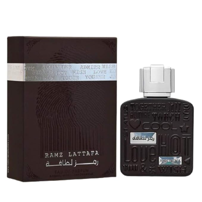 Amazon.com : Lattafa Perfumes Ramz Silver Eau De Parfum Spray for ...