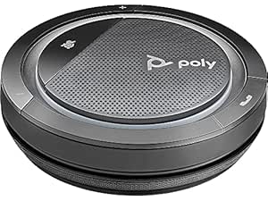 Poly Calisto 5300 Mobile Conference Speaker with USB-A Connection, Full ...