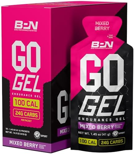 Amazon.com: BARE PERFORMANCE NUTRITION, BPN Go Gel Endurance Gel, Vegan ...