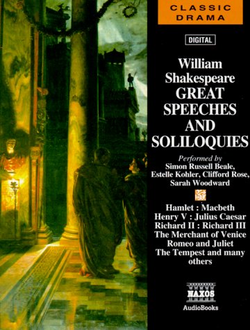 Amazon.com: Great Speeches and Soliloquies: 9789626345153: Shakespeare ...