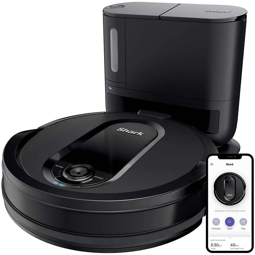 Amazon.com - Shark IQ App-Controlled Self-Emptying Robot Vacuum ...