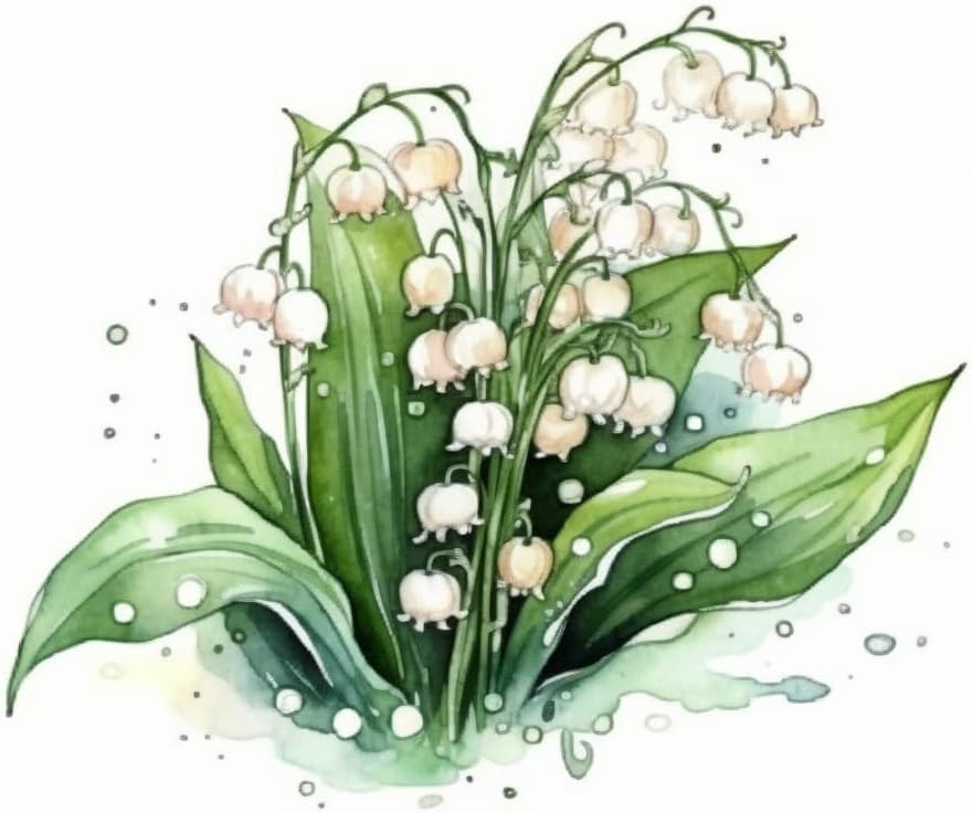 Amazon.com - Yoonek Graphics Lily of The Valley Flower Vinyl Decal ...