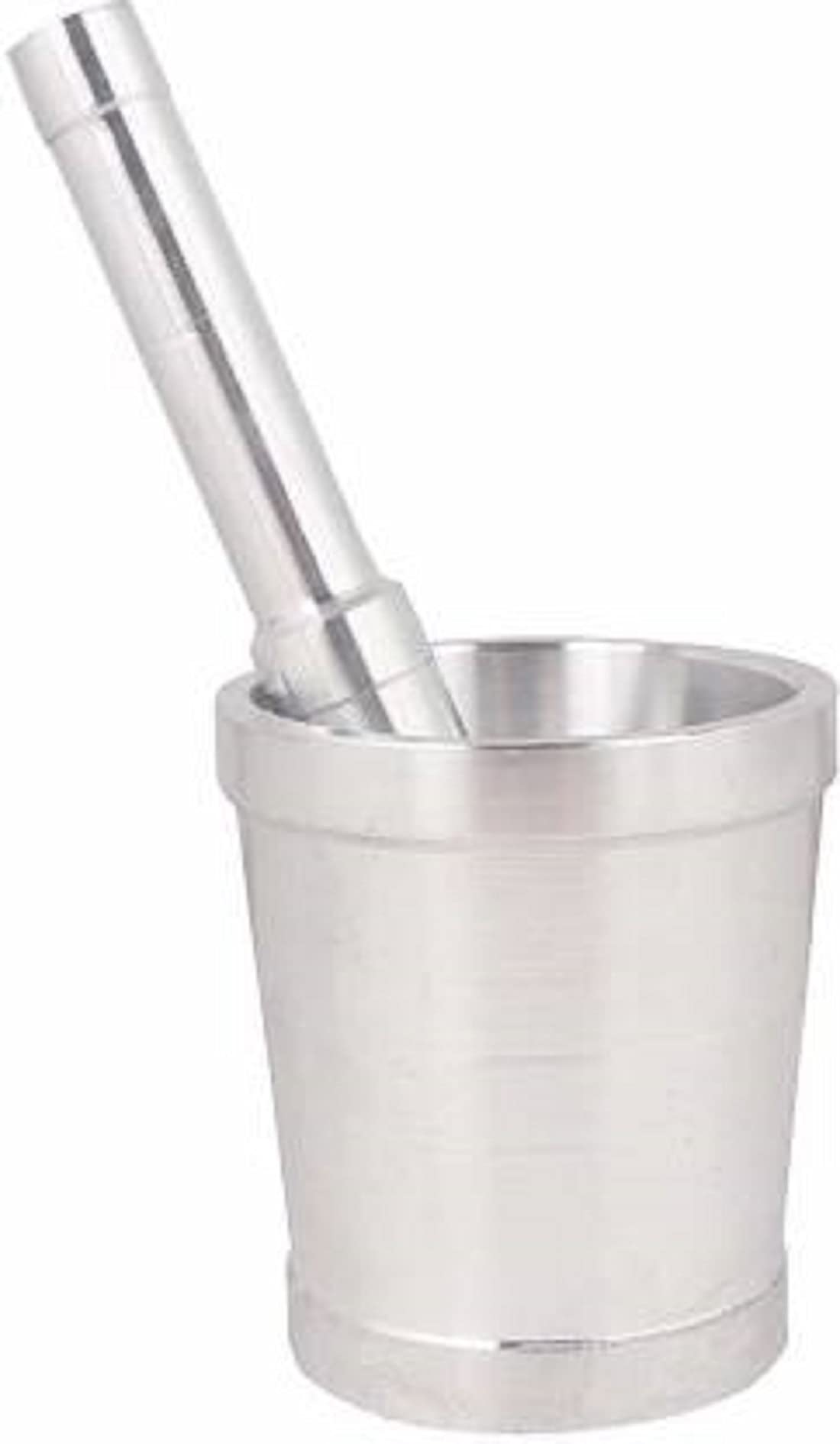 Buy Coco Kitchen Pure Aluminium Mortar and Pestle Set Kitchen Khalbatta ...