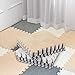 Amazon.com: Amylove 36 Pcs Plush Foam Floor Mat Square Interlocking ...
