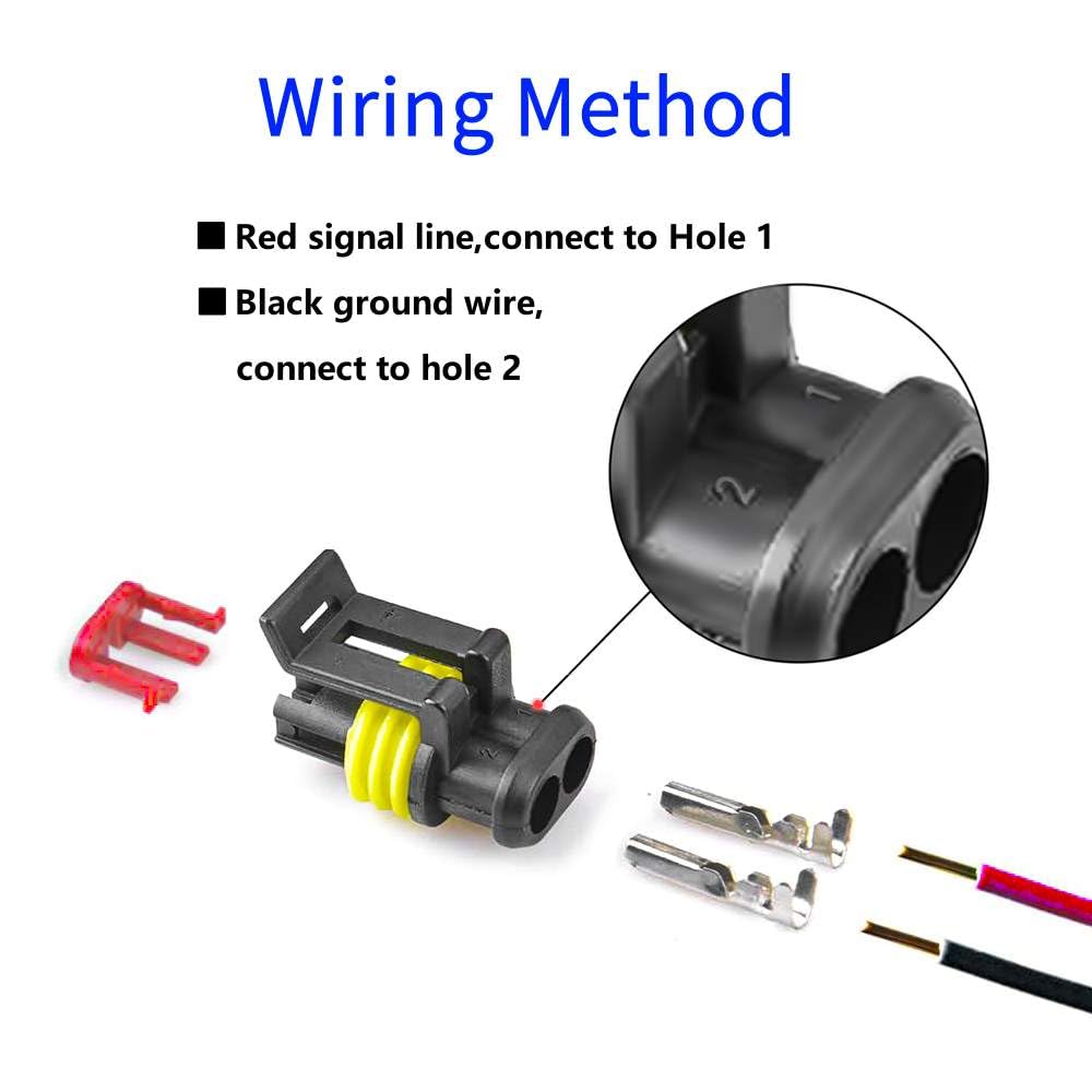 Snapklik.com : 1/8" NPT Universal Oil Water/Coolant Temperature ...