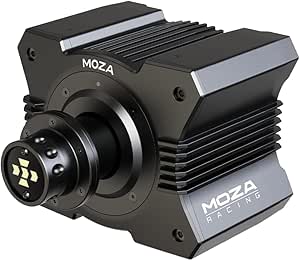 MOZA R5 Wheel Base - USB PC Steering Wheel - 10 Buttons - High Torque ...