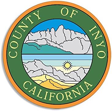 Amazon.com - Round Inyo County Seal Sticker (ca California Logo Love ...