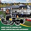 Amazon.com: Ustinian RV and Camper Sewer Waste Plumbing Connection ...