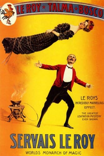 Amazon.com: WONDERFULITEMS Servais LE Roy Talma Bosco LEVITATION ...
