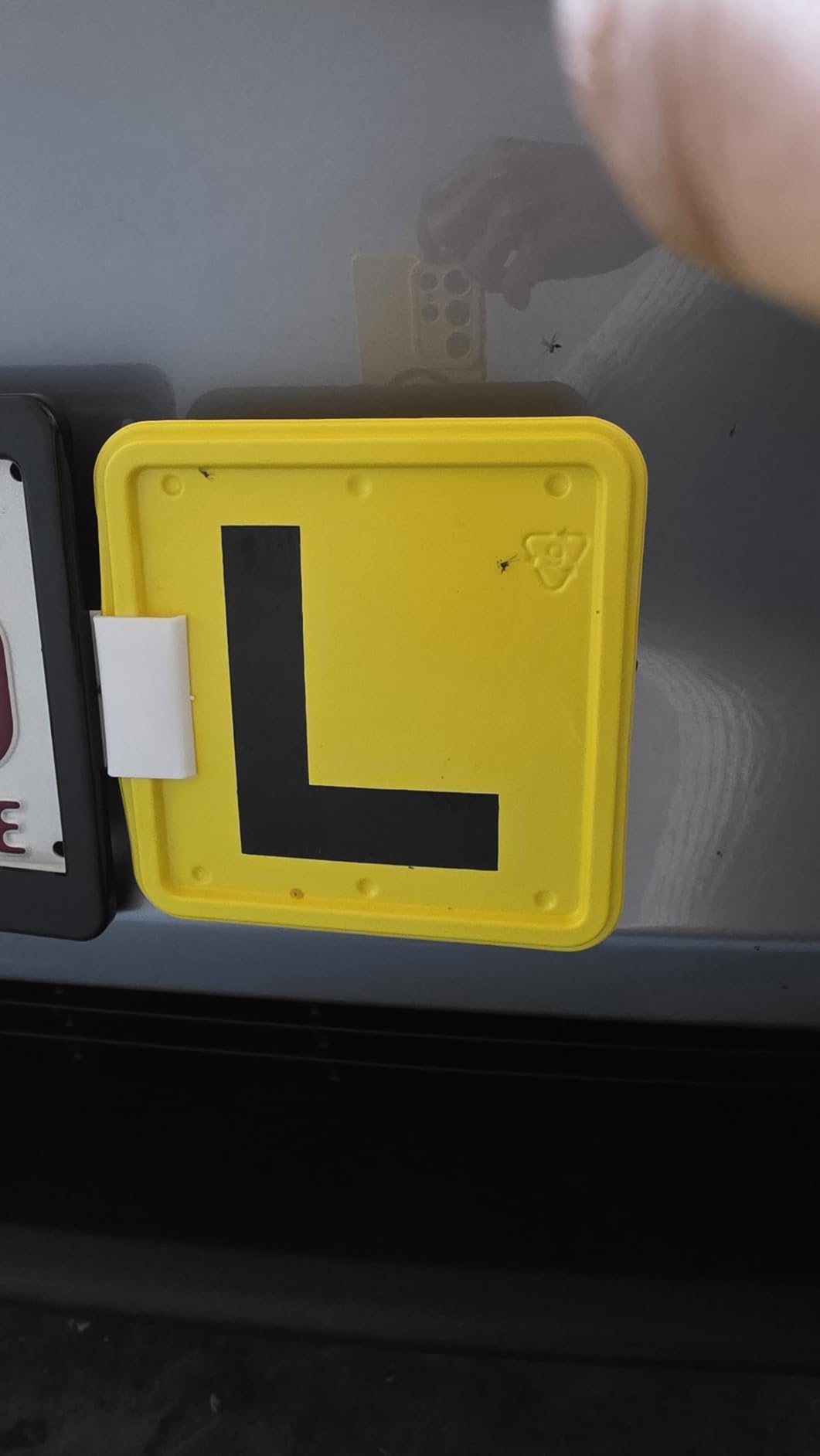 2PCS Plastic L Plate Clips Holder Set Car Number License : Amazon.com ...