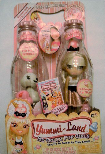Buy Yummi-Land Ice Cream Pop Girls Betsy Bubblegum Susie Sprinkles Seal ...