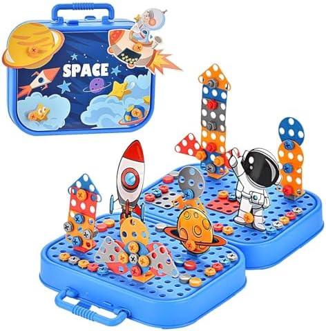 Toy Imagine Space Exploration Building Set - 3D Puzzle Assembly Kit for ...
