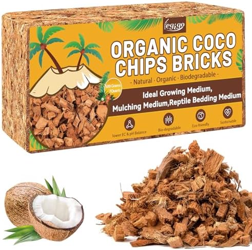 Amazon.com : Doter Coco Chips Substrate 4.4 LBS, Organic Coconut Husk ...