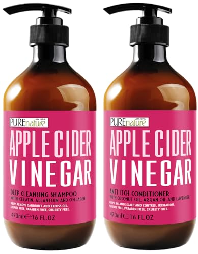 5 Best Apple Cider Vinegar Shampoo and Conditioner | Smells Clean