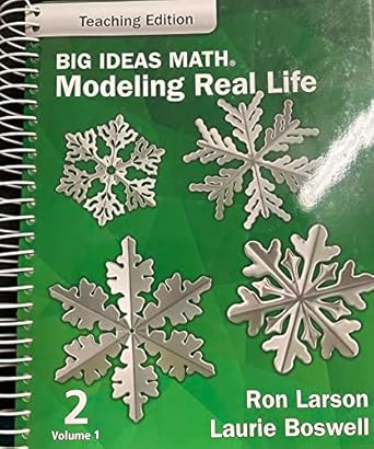 Big Ideas Math: Modeling Real Life (2022) - Grade 2 Teaching Edition ...