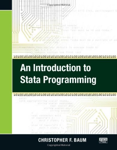 By Christopher F. Baum - An Introduction to Stata Programming: Amazon ...
