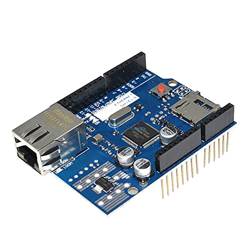 Amazon.com: Lan Ethernet W5100 R3 Shield Module Micro-SD W5100 TCP/IP ...