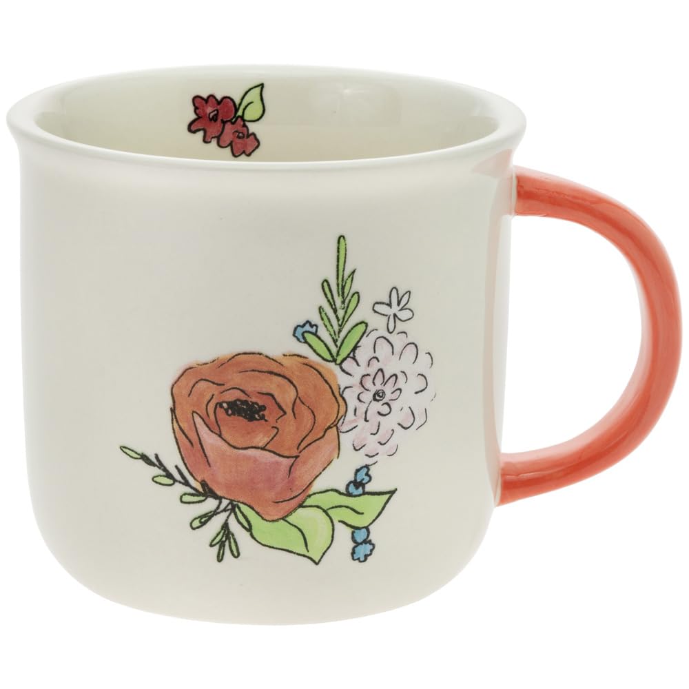 Amazon.com: Boston International Coffee Mug Ceramic Tea Cup, 14 Ounces ...