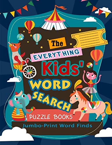 The Everything Kids' Word Search Puzzle: Books Jumbo-Print Word Finds ...