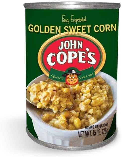 Amazon.com : AmishTastes Golden Canned Corn, Famous John Cope's PA ...