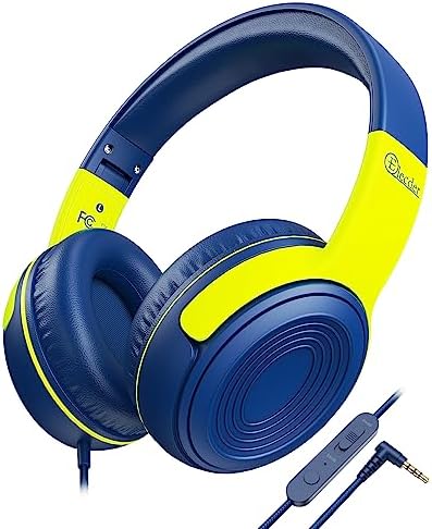 Amazon.com: ELECDER Kids Headphones, S8 Wired Headphones for Kids with ...