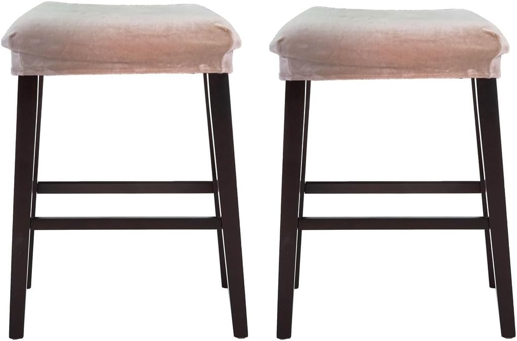 Amazon.com: Bifaunvogel Bar Stool Cover Rectangle Set of 2 Velvet ...