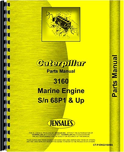 Caterpillar 3160 Engine Parts Manual (SN# 68P1): Amazon.com: Books