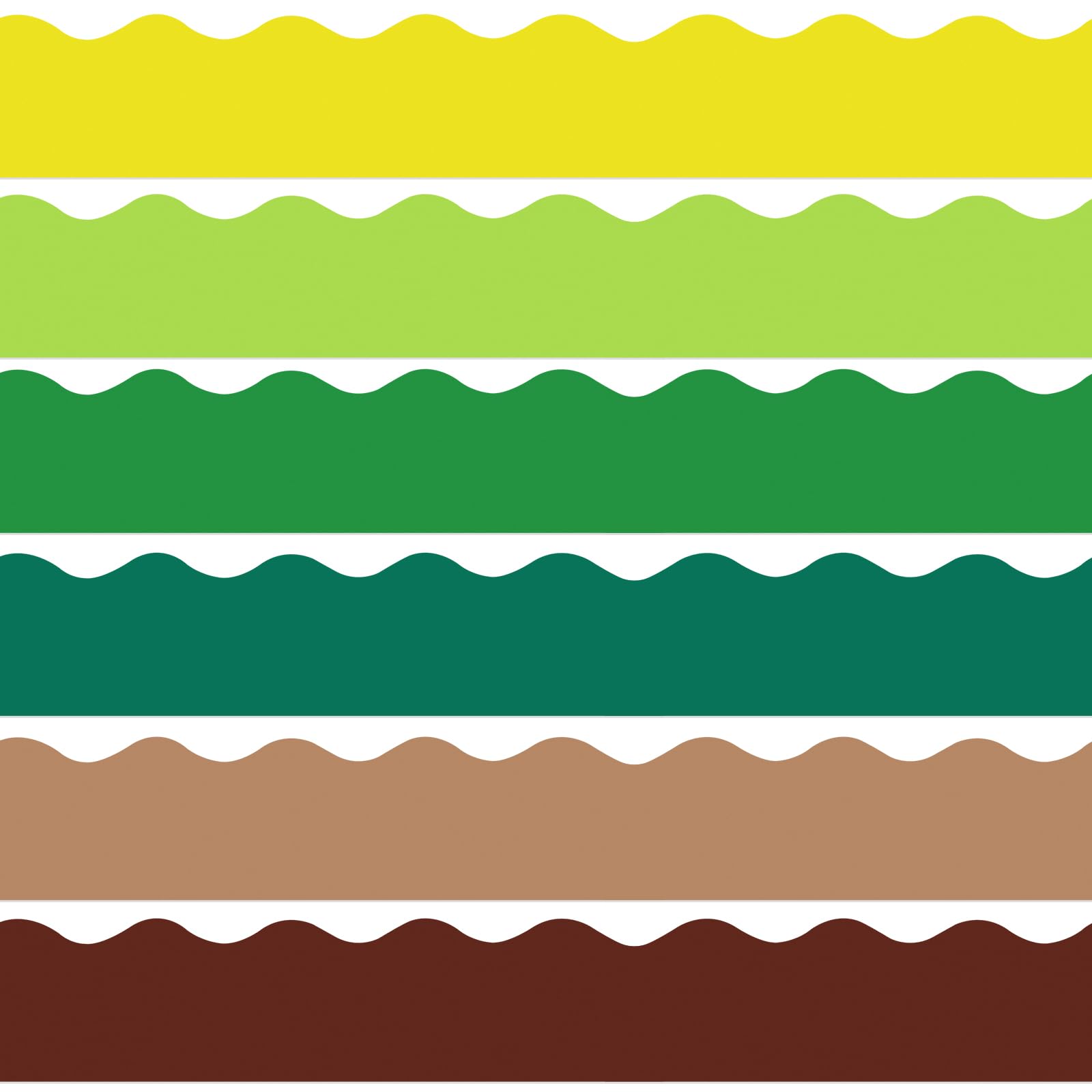 Buy 118 Feet Classroom Bulletin Board Borders, Colorful Die Cut Border ...