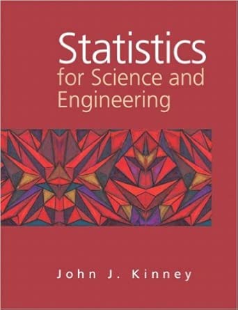 Statistics for Science and Engineering: unknown author: Amazon.com: Books