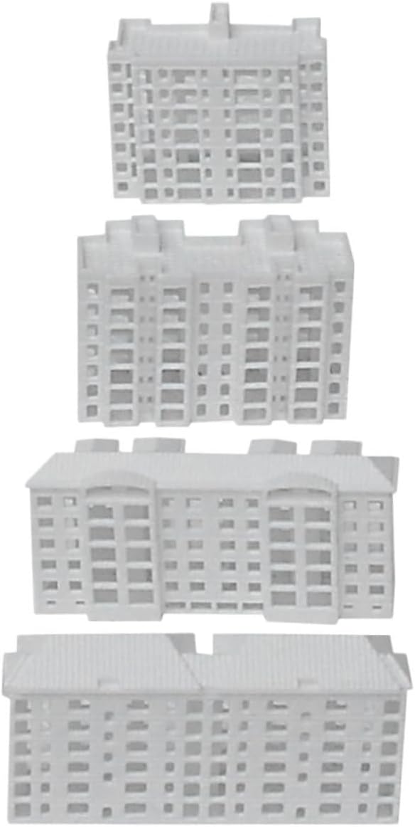 Amazon.com: 4pcs Miniature Architectural Model Sand Table Mini ...
