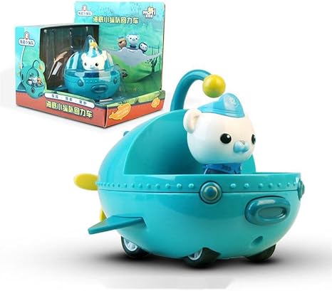 Octonauts Pull Back Car Boat Model Action Figure, with Captain ...