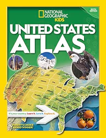 National Geographic Kids U.S. Atlas 2020, 6th Edition: Kids, National ...