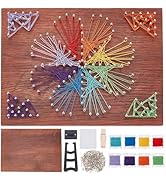 Amazon.com: WEBEEDY String Art Crafts Kit for Beginner Adults 3D ...