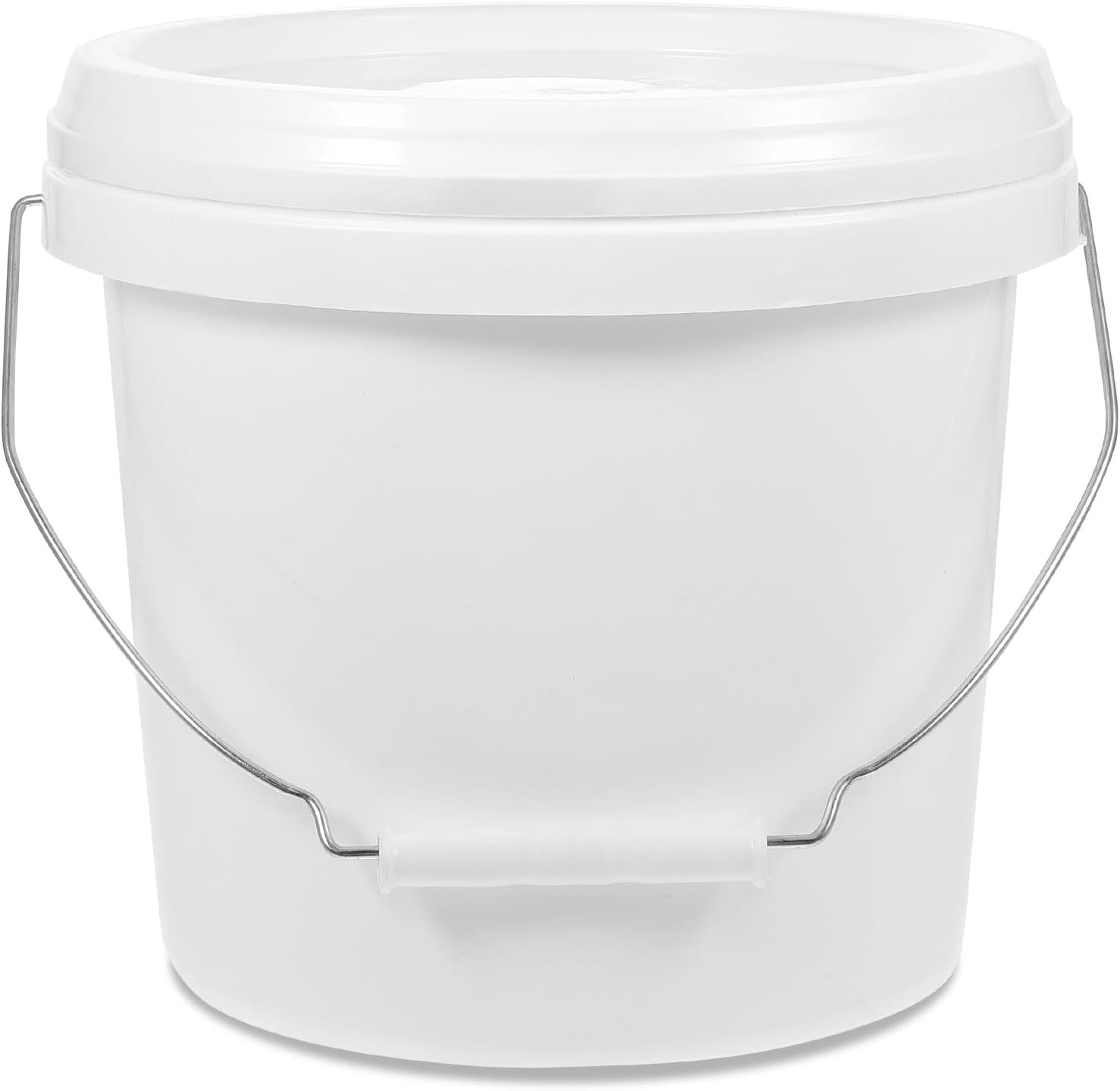 Amazon.com: Healeved 1 Gallon Bucket with Lid Paint Bucket Heavy Duty ...