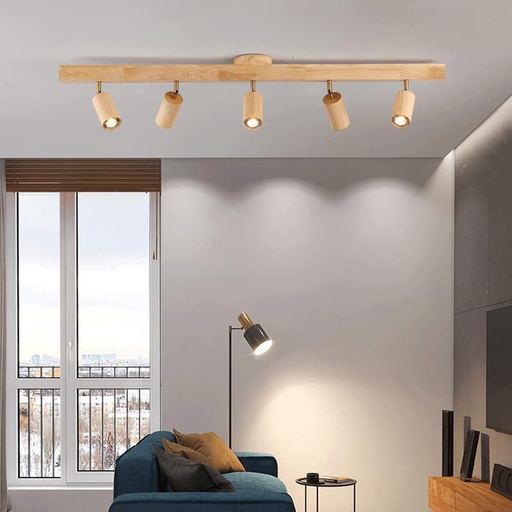 Log Cabin Ceiling Track Lighting