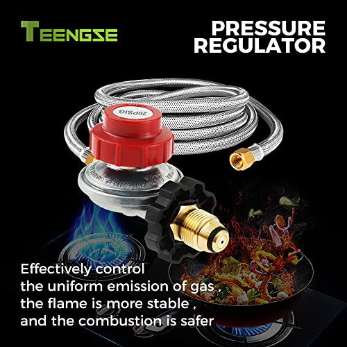 Snapklik.com : POL 0-20PSI Propane Regulator Valve, High Pressure ...