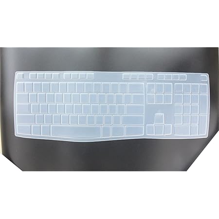 Amazon.com: Ultra Thin Desktop PC Silicone Clear Keyboard Cover Skin ...