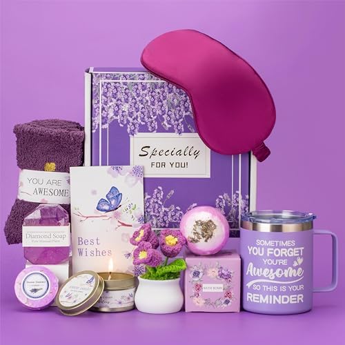 Amazon.com : Self Care Gifts for Women, Birthday Gift Care Package, Get ...